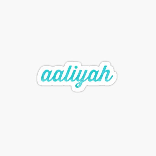 Aaliyah Stickers | Redbubble