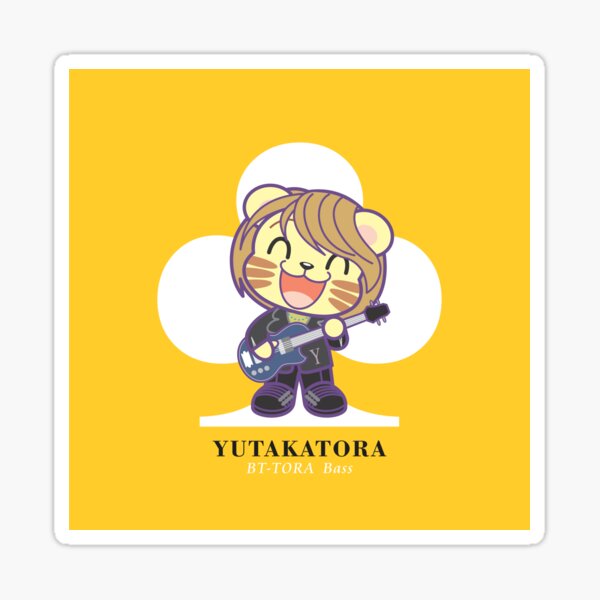 "Yutaka Tora(of BT-TORA)" Sticker by Lovely-C-Art | Redbubble