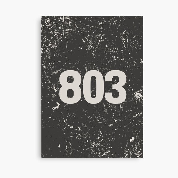 803 Canvas Prints | Redbubble