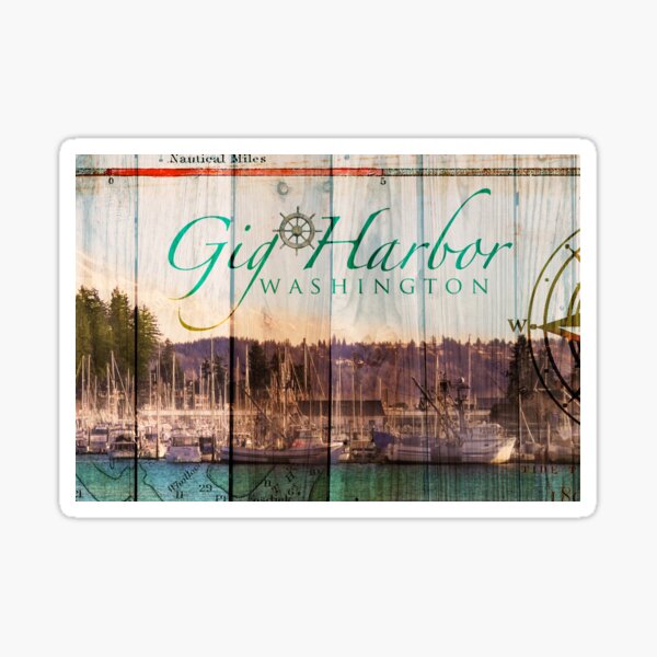 Gig Harbor Stickers | Redbubble