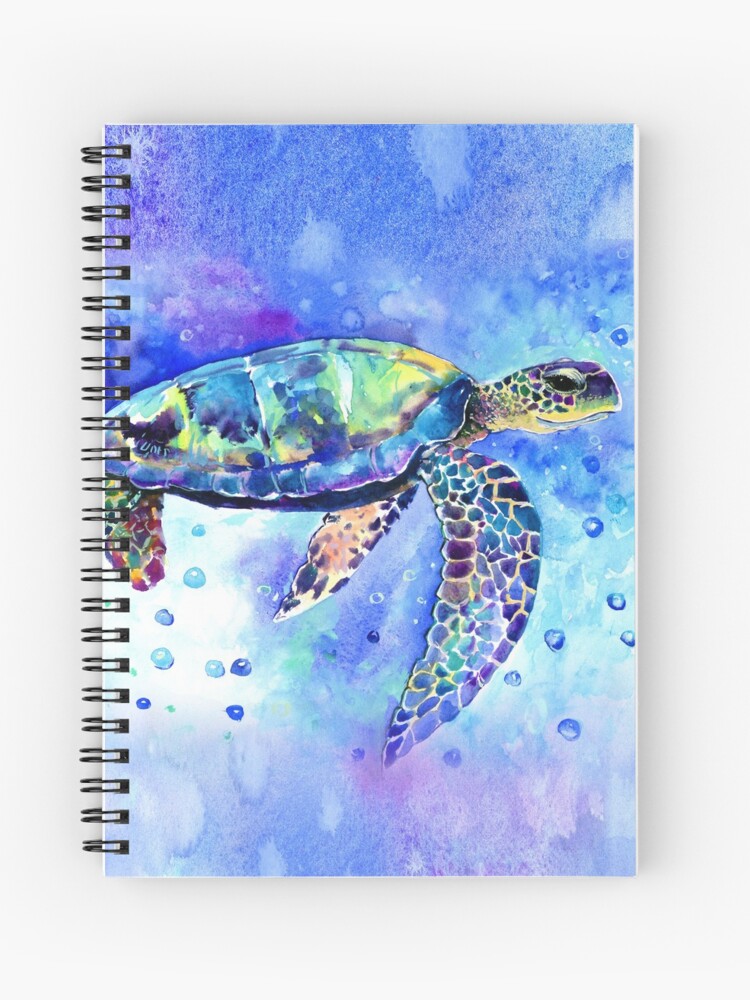 "Sea Turtle Underwater Scene" Journal for Sale by surenart | Redbubble