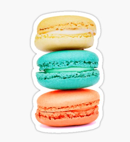 Macaron Stickers | Redbubble