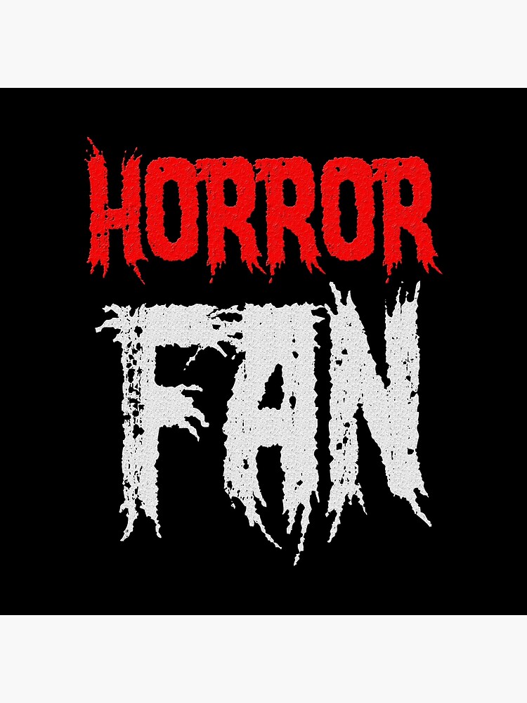 "Horror Gift - Horror Fan" Poster by FDST-shirts | Redbubble