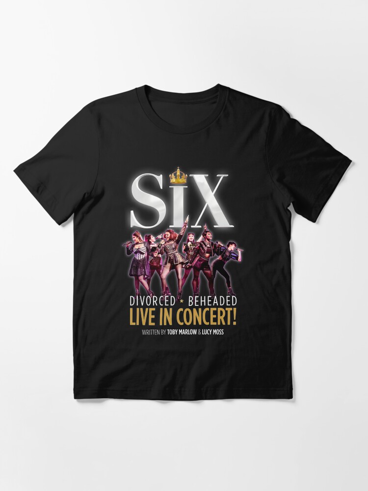 "Six the musical design" T-shirt for Sale by Bryonymatilda | Redbubble ...
