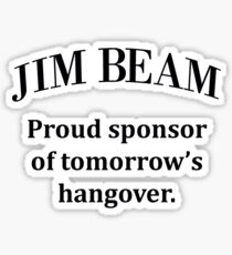 Jim Beam: Stickers | Redbubble