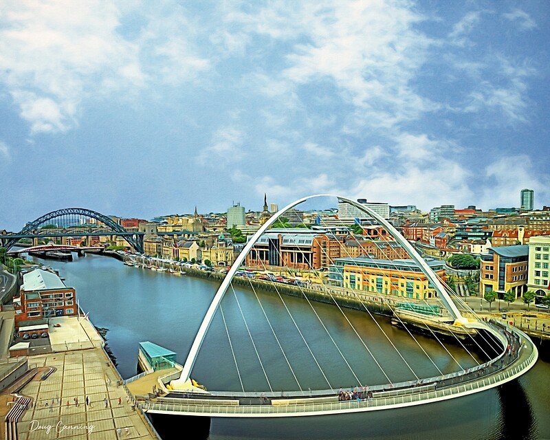 "Sky Bridge" by Doug Canning | Redbubble