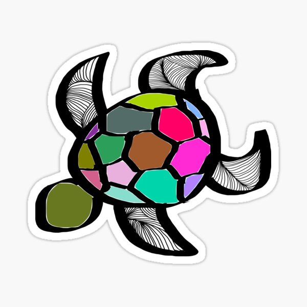 "Save the Turtle.Color Vsco" Sticker for Sale by kestrada2906 | Redbubble