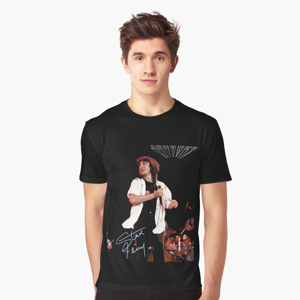 "Steve Perry" T-shirt for Sale by phreakboy | Redbubble | journey ...