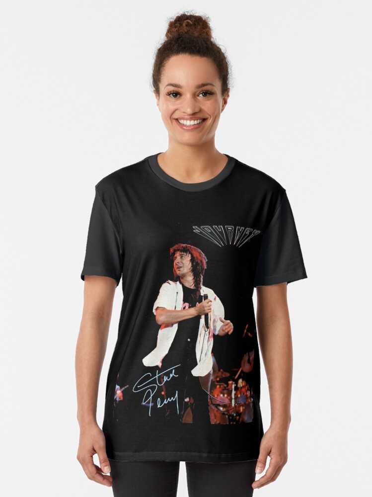 "Steve Perry" T-shirt for Sale by phreakboy | Redbubble | journey ...