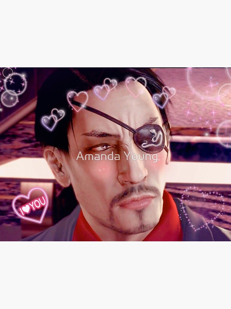 "I love Majima" Greeting Card for Sale by Amanda Young | Redbubble