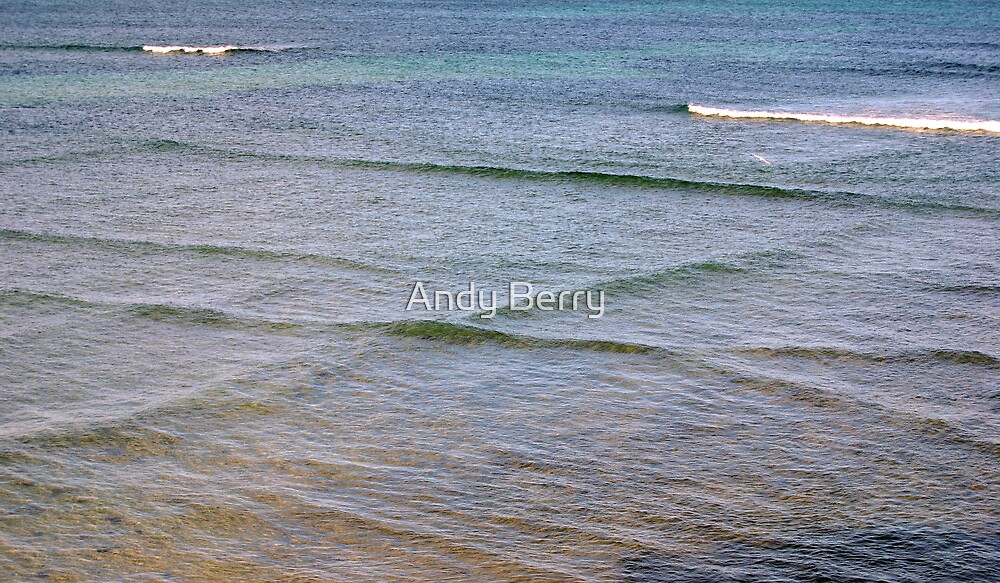 "Cross waves at Torquay" by Andy Berry | Redbubble