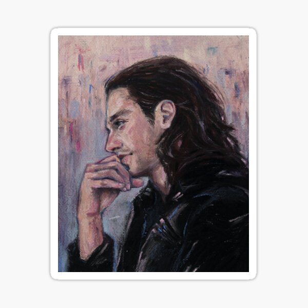 "Sebastian" Sticker for Sale by artgroves | Redbubble