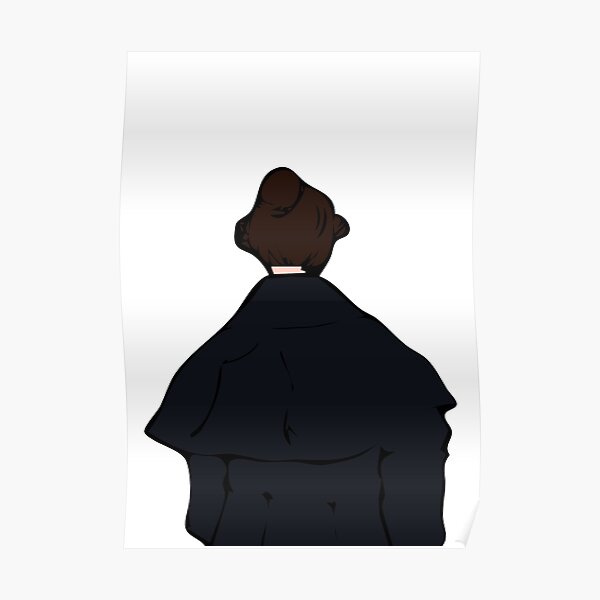 "Gentleman Jack (back)" Poster by ottolicht | Redbubble