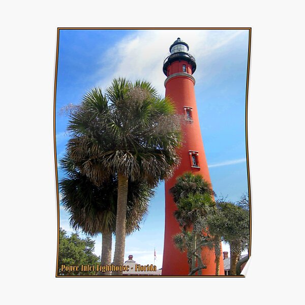 Póster «FARO: Herencia de Ponce Inlet, fotografía de Florida» de ...