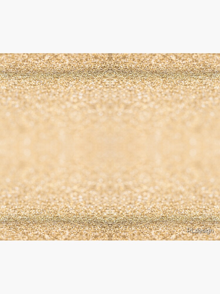 Soft Gold Faux Glitter Sparkles Throw Blanket For Sale By Pldesign