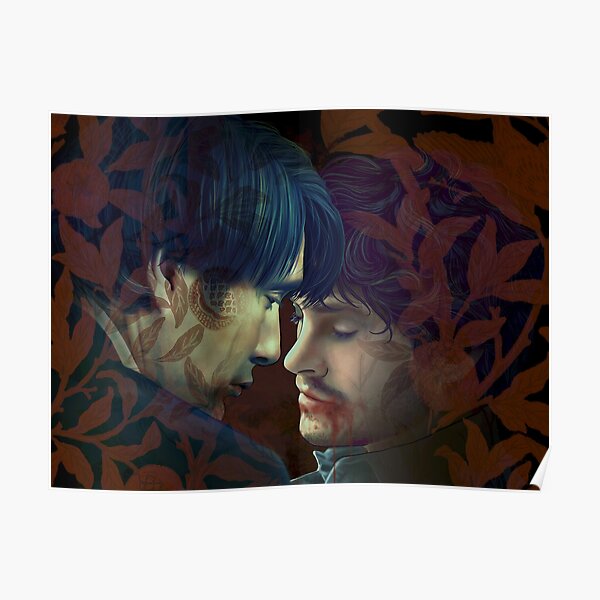 "HANNIBAL: vampire AU" Poster for Sale by nephilaclavipes | Redbubble