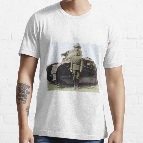 "George S. Patton in World War I" T-shirt for Sale by rwhitecolor ...