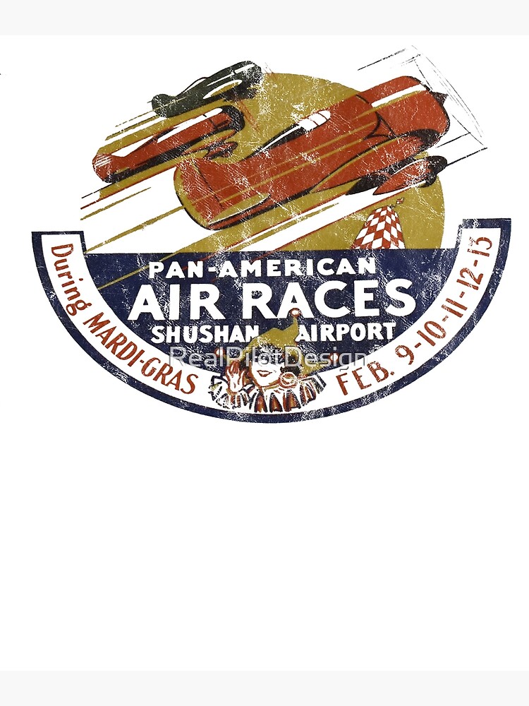 "Pan-American Air Races 1934 Air Racing Series Vintage" Poster for Sale ...