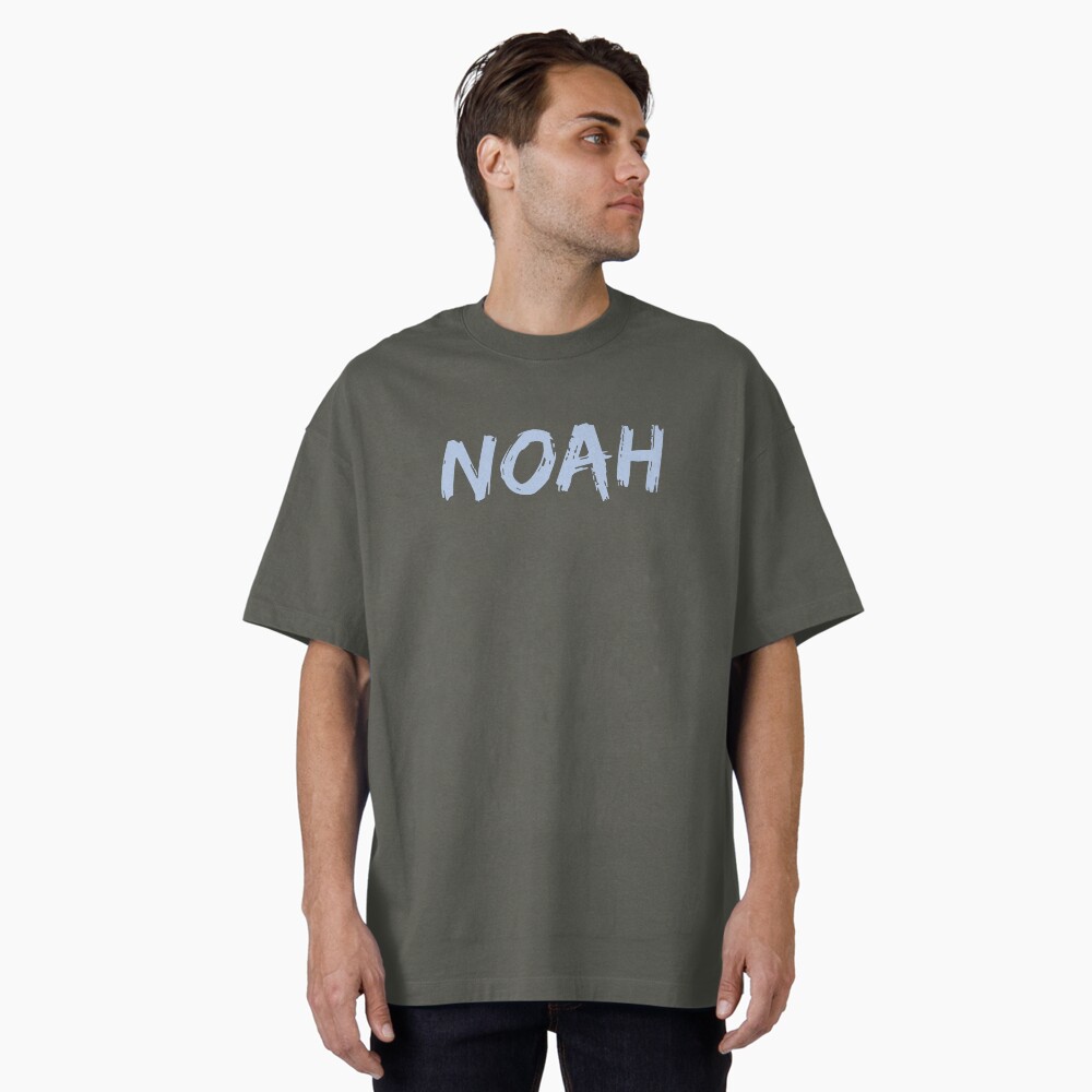 "Noah First Name Personalized Blue Grey" Sticker for Sale by ...