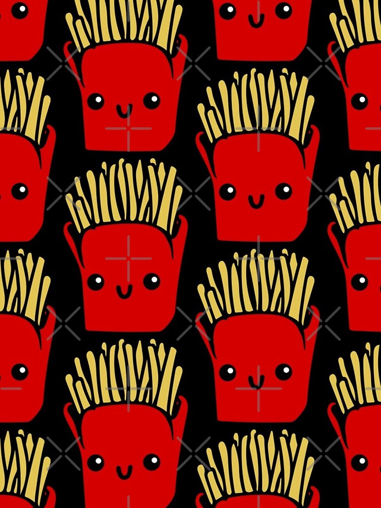 "FRENCH FRIES, FRY GUY, FRENCH FRIES FAN ART" iPhone Case for Sale by ...