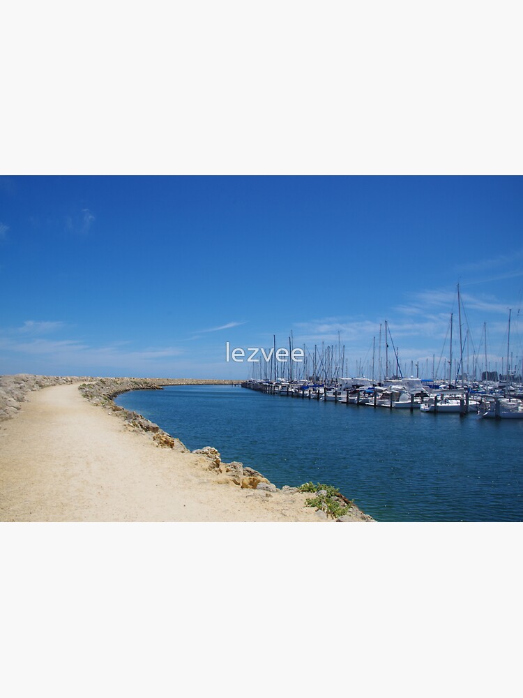 "Fremantle Harbour" Sticker for Sale by lezvee | Redbubble
