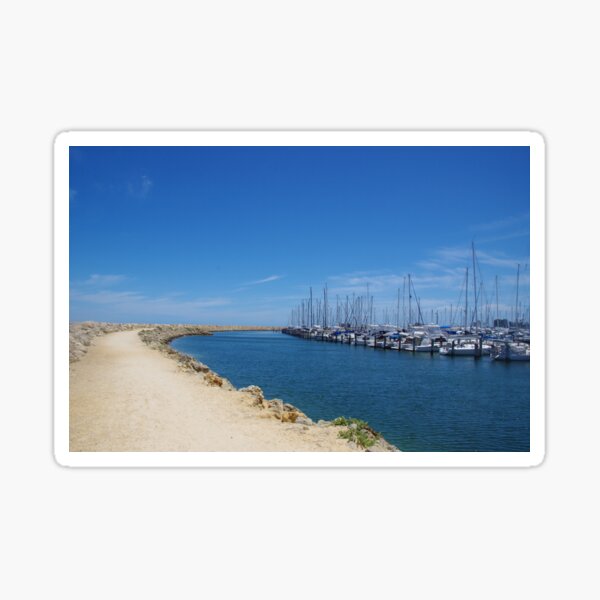 "Fremantle Harbour" Sticker for Sale by lezvee | Redbubble