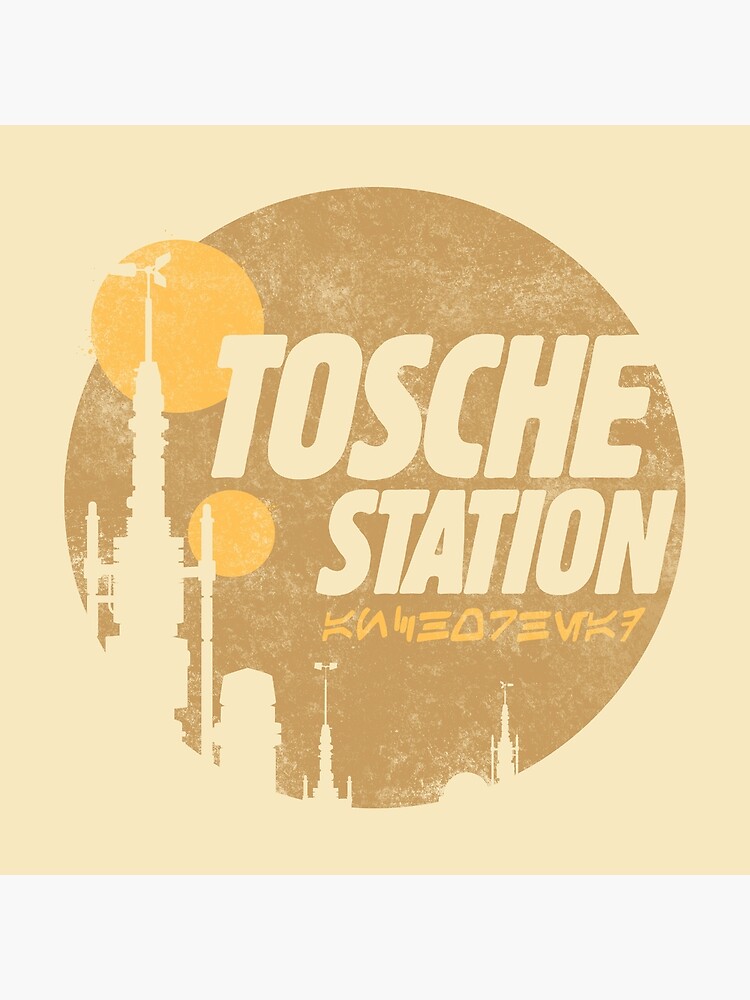 "Tosche Station 2-Color" Poster for Sale by SpruceTavern | Redbubble