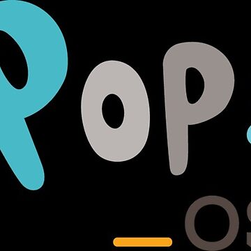"Pop!_OS logo" Sticker for Sale by adamsinger77 | Redbubble