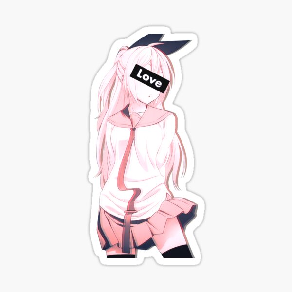 "Chitoge Love" Sticker by ChulKyungHwa | Redbubble