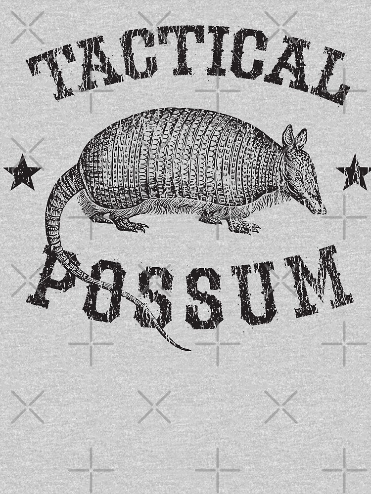 "Tactical Possum Armadillo Texas Funny Vintage Distressed" T-shirt for ...