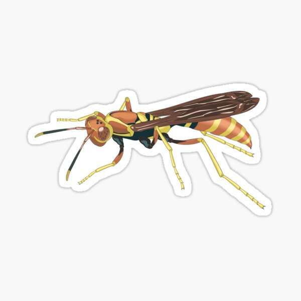 "Wasp" Sticker for Sale by Judge-Hatchet | Redbubble