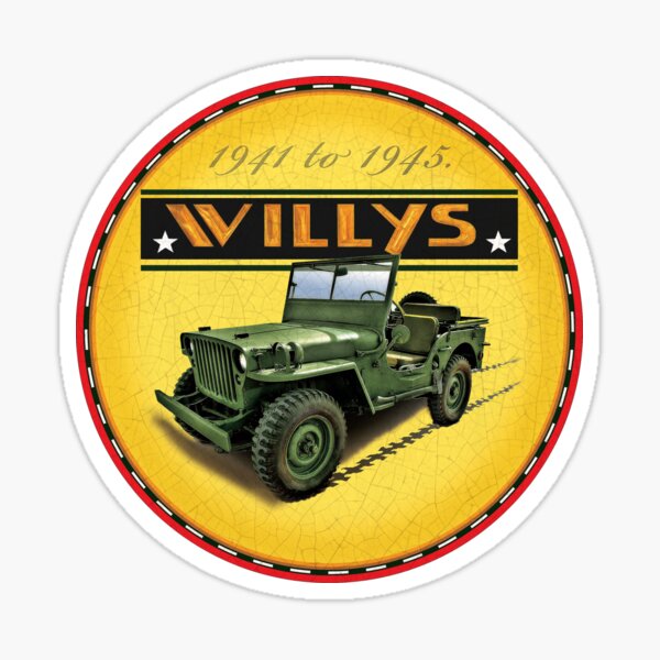 1941 Willys Stickers | Redbubble