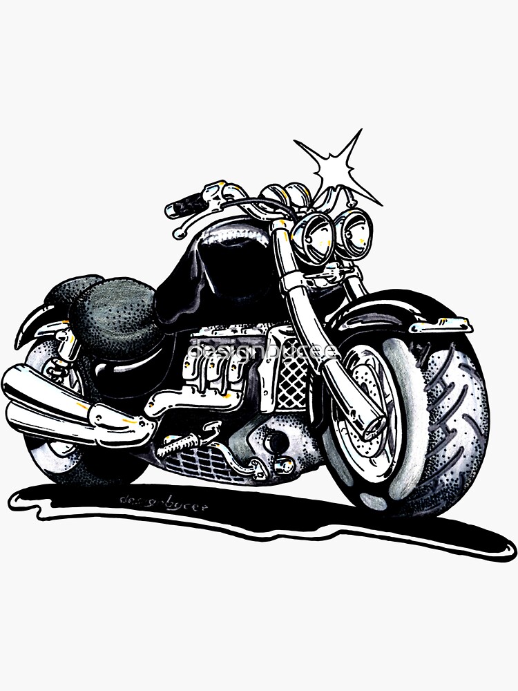 Sticker « Triumph Rocket 111 », par designbycee | Redbubble