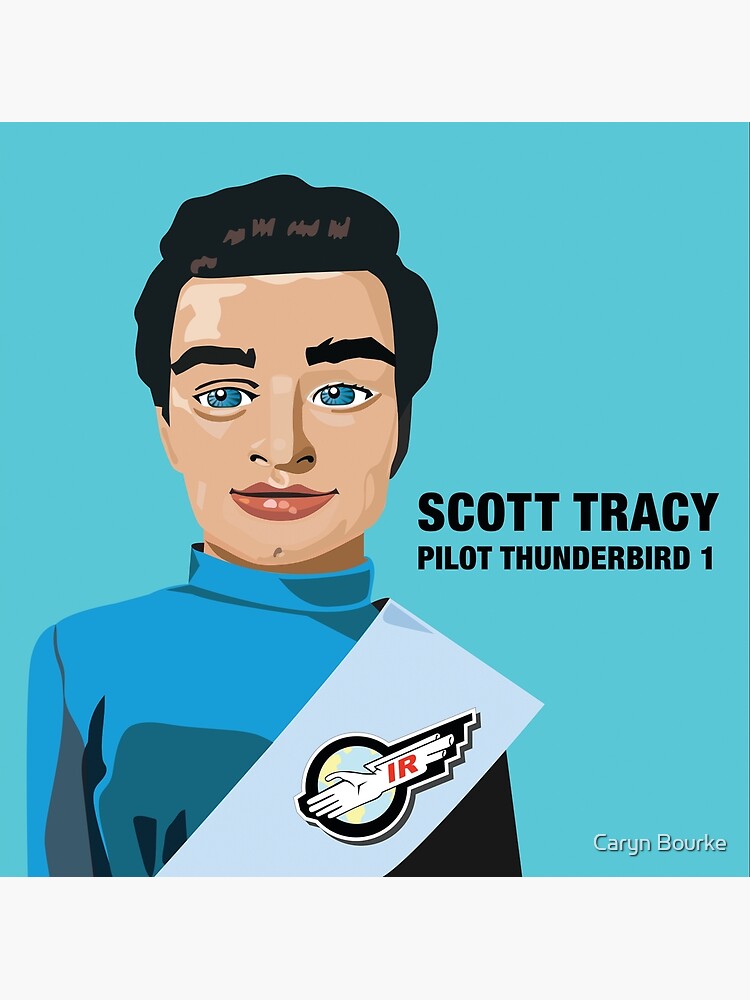 "Scott Tracey Thunderbird 1" Poster for Sale by Caryn Bourke | Redbubble