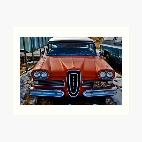 "1958 Edsel" Art Print for Sale by mtbearded1 | Redbubble