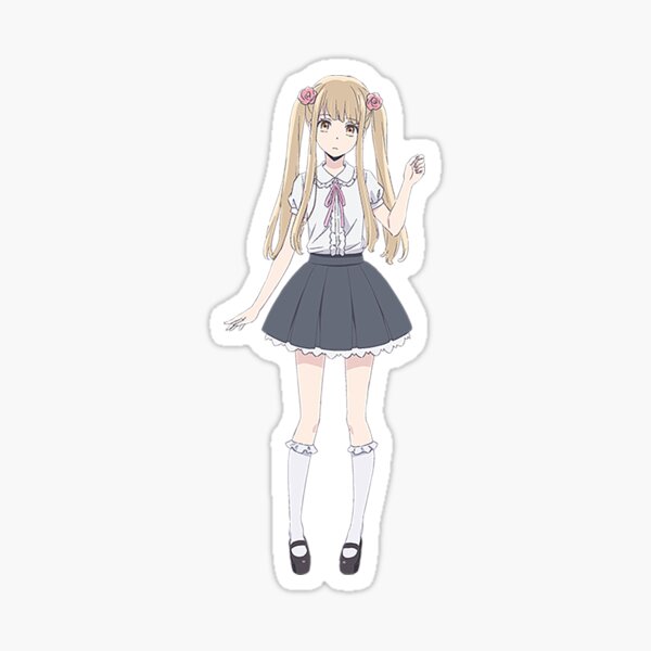 "Noriko 'Moka' Kamomebata - Scum's Wish Anime - Kuzu no Honkai" Sticker ...