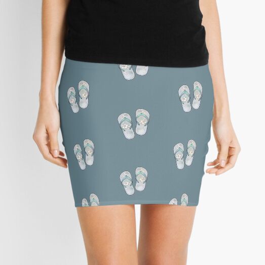 Flip Flops Mini Skirt For Sale By Aura2000 Redbubble