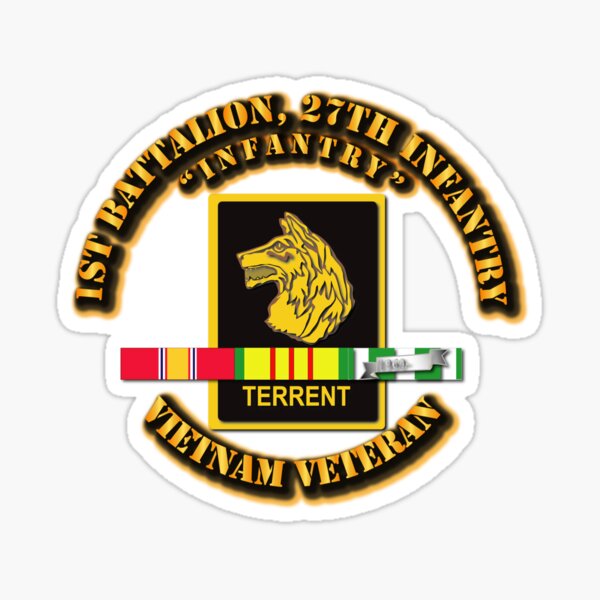 "1st Battalion, 27th Infantry Regiment " Sticker by twix123844 | Redbubble