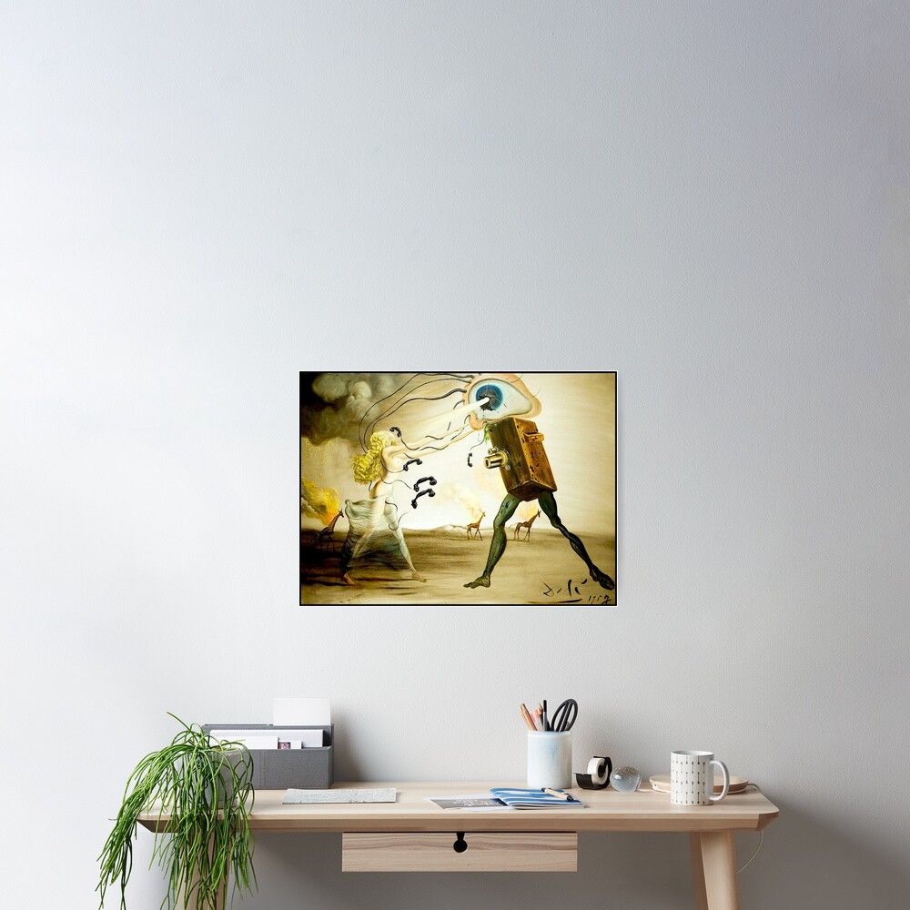 "MODERN RHAPSODY : Vintage 1957 Surreal Print" Poster for Sale by ...