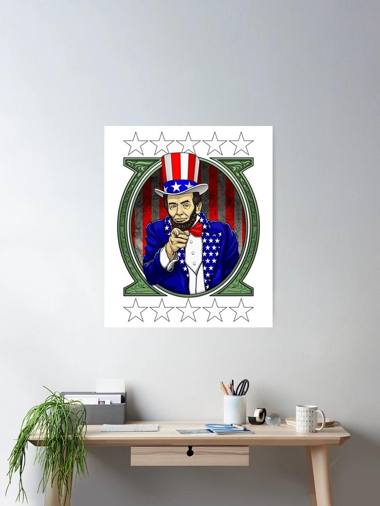 Tri Fold Poster Abraham Lincoln