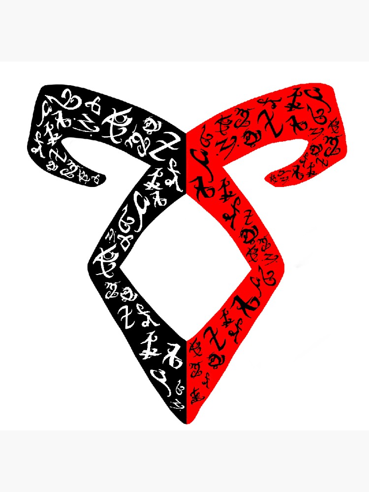 "Shadowhunters Runes in a Rune" Sticker for Sale by alexs93 | Redbubble