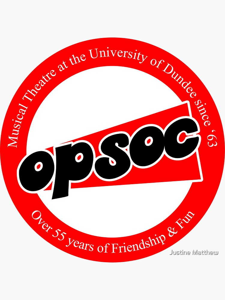 "Vintage OpSoc" Sticker for Sale by RedPandonite | Redbubble