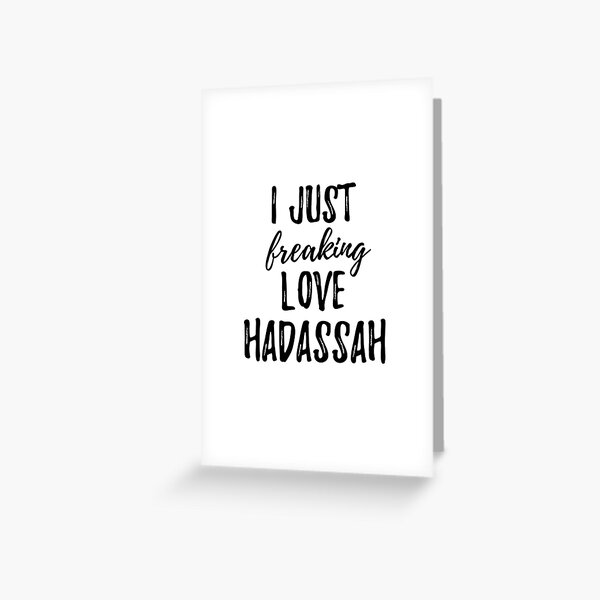 Hadassah Greeting Cards Redbubble