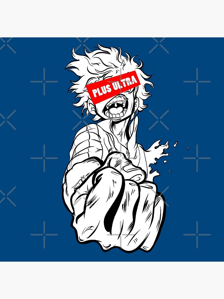 "BNHA PLUS ULTRA Deku Izuku Midoriya My Hero Academia" Art Print by ...