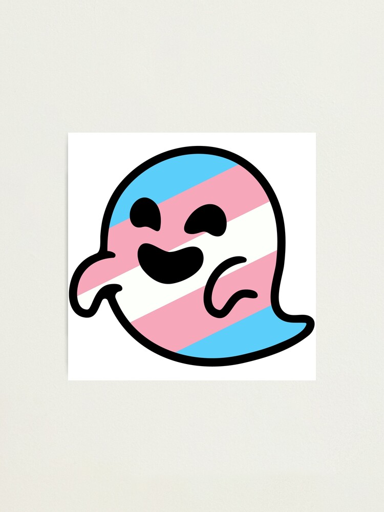 Lámina fotográfica «Trans Transgénero Orgullo Gaysper y amigos Fantasma ...