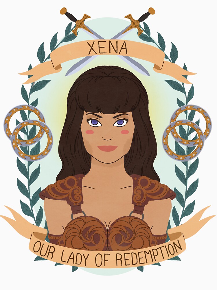 "Xena" T-shirt for Sale by heymonster | Redbubble | xena t-shirts ...