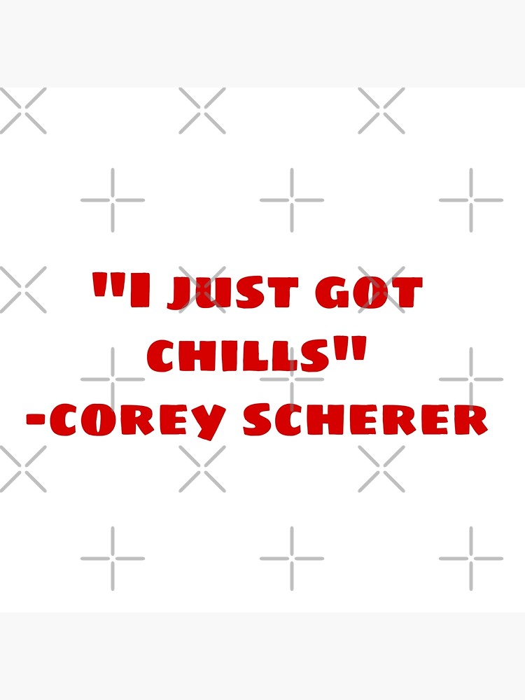 "Corey Scherer Merch" Poster by anitamyner | Redbubble