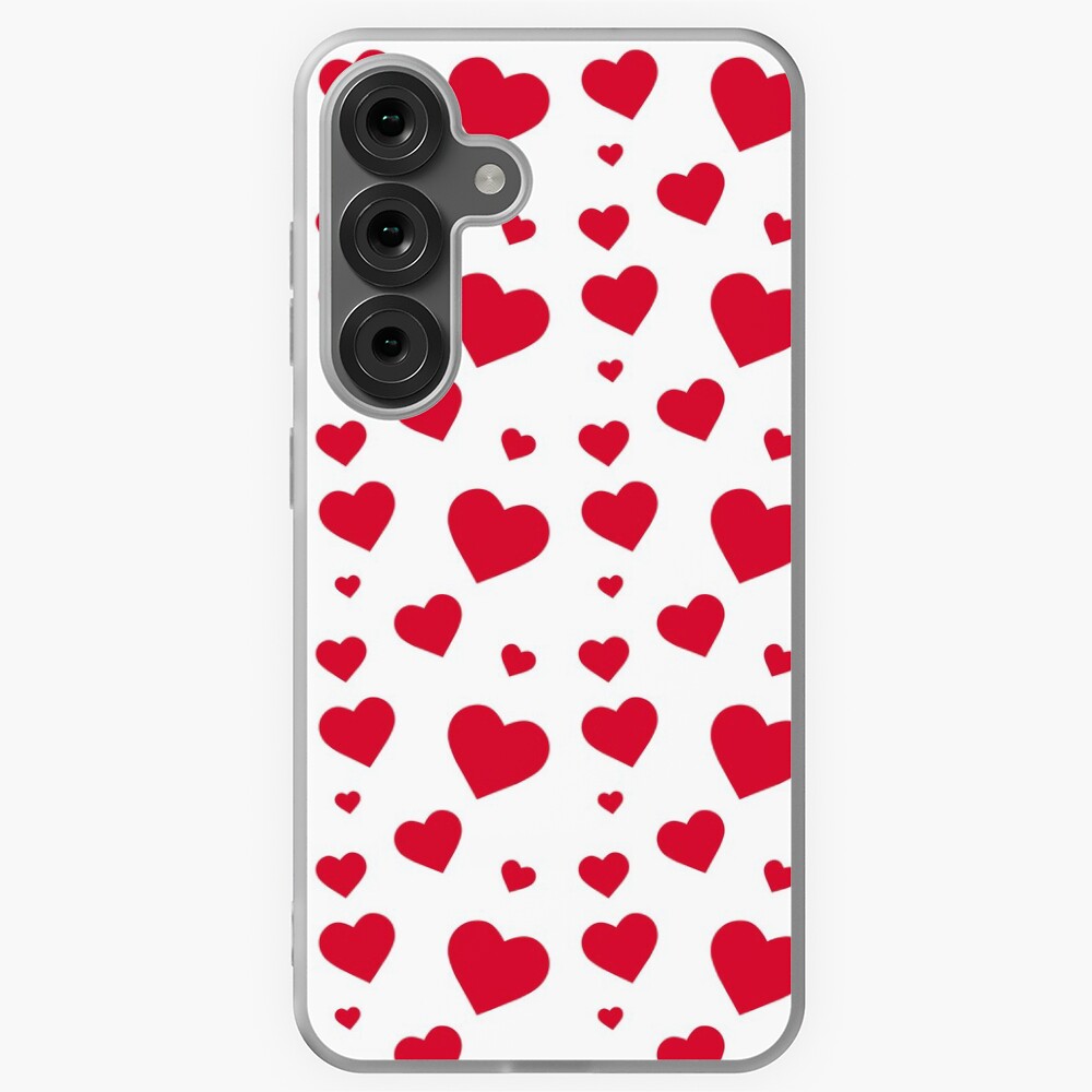 "little red hearts sticker six-pack" Sticker for Sale by rj-xo | Redbubble