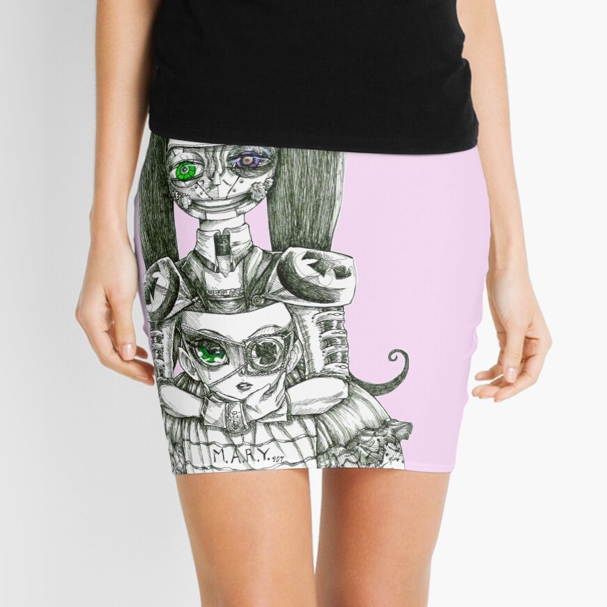 Nurse Mary Model Mini Skirt For Sale By Talishacowin Redbubble