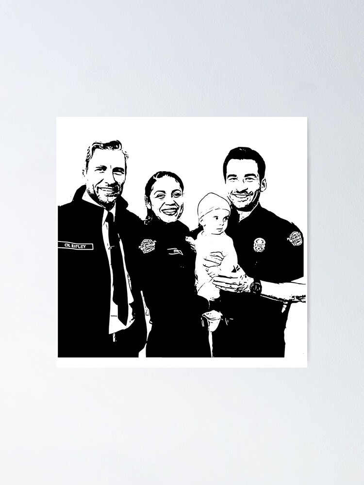 "Vicley and Travis, Station 19" Poster by StickWithVicley | Redbubble
